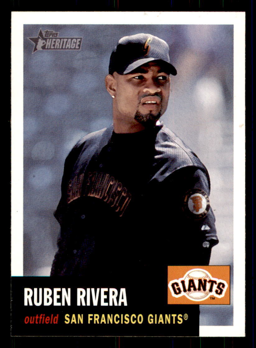 2002 Topps Heritage - #348 Ruben Rivera for sale online | eBay