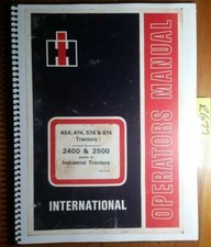 International 2050 Series a Loader 454 574 2400-a 2500-a 2050a ...