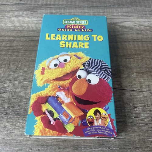 VTG Sesame Street - Kids Guide to Life: Learning to Share VHS 1996 Elmo ...