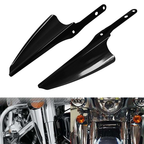 Front Fork Mount Wind Deflectors Fit For Harley Road King 1995-2020 ...