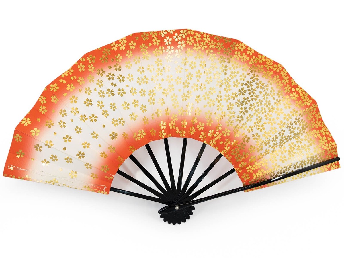 Japanese Geisha Fan Vintage Geisha Hand Painted Handheld Paper Fan The