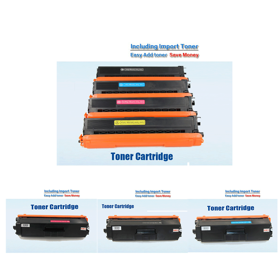 Set of 2 TN336BK TN336 TN331 High Yield Black Toner for Brother MFC ...