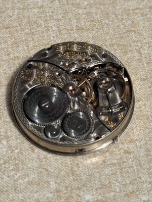Vintage Elgin Father Time Pocket Watch 21 Jewels Movement Running | eBay