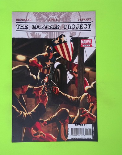 The Marvels Project #5b 2010 Marvel Comics Variant High Grade Comic ...