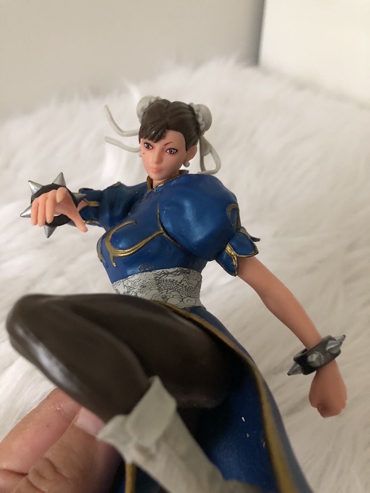 STREET FIGHTER Bishoujo Chun-Li 7” scale statue Kotobukiya Figure W ...
