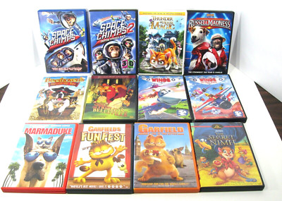 Lot of 12 Mixed Children/Family Movies DVDs Family Friendly Various ...