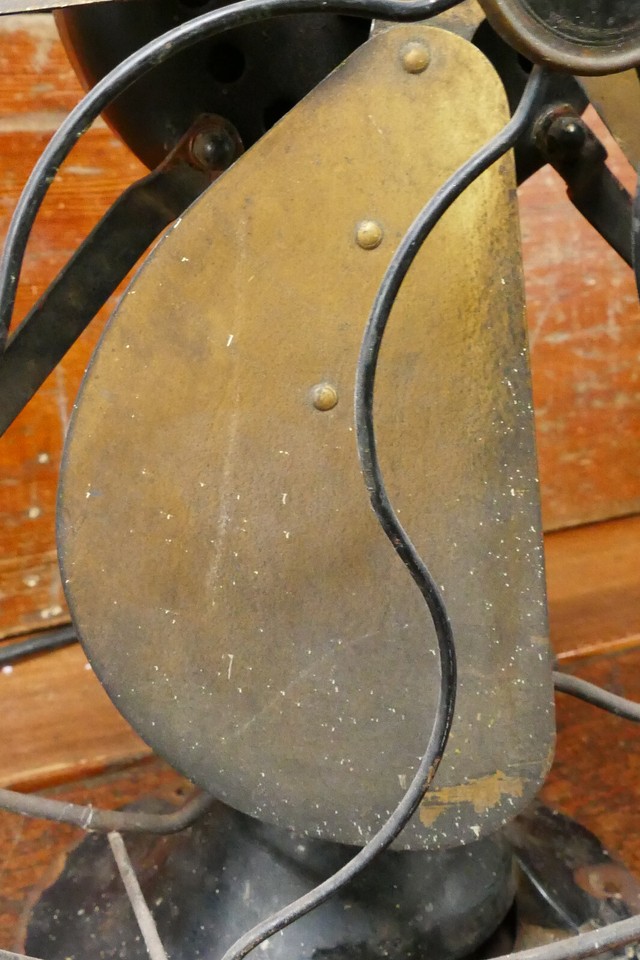 Antique Emerson Fan 4 Blade Brass Blade 16 Inch 73648 3-speed ...