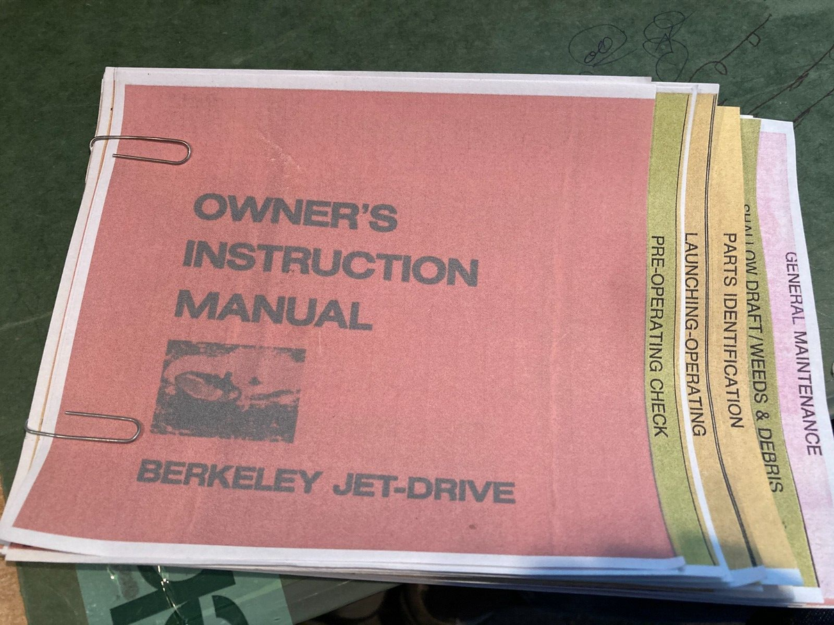 Berkeley Jet Pump Identification Guide
