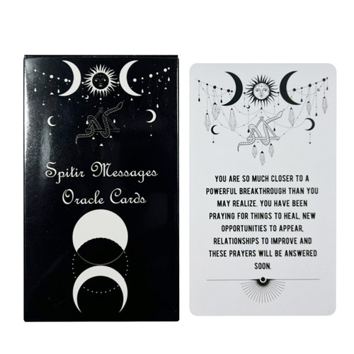 Spirit Message Oracle Cards Fate Divination Tarot Card | eBay