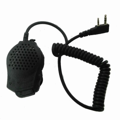 Baofeng Microphone Handheld Dual PTT Shoulder Loudspeaker For Baofeng ...
