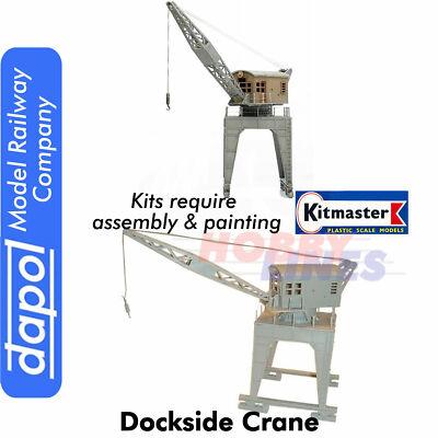 DOCKSIDE TRAVELLING CRANE Model Railway KitMaster Kit Dapol OO Gauge ...