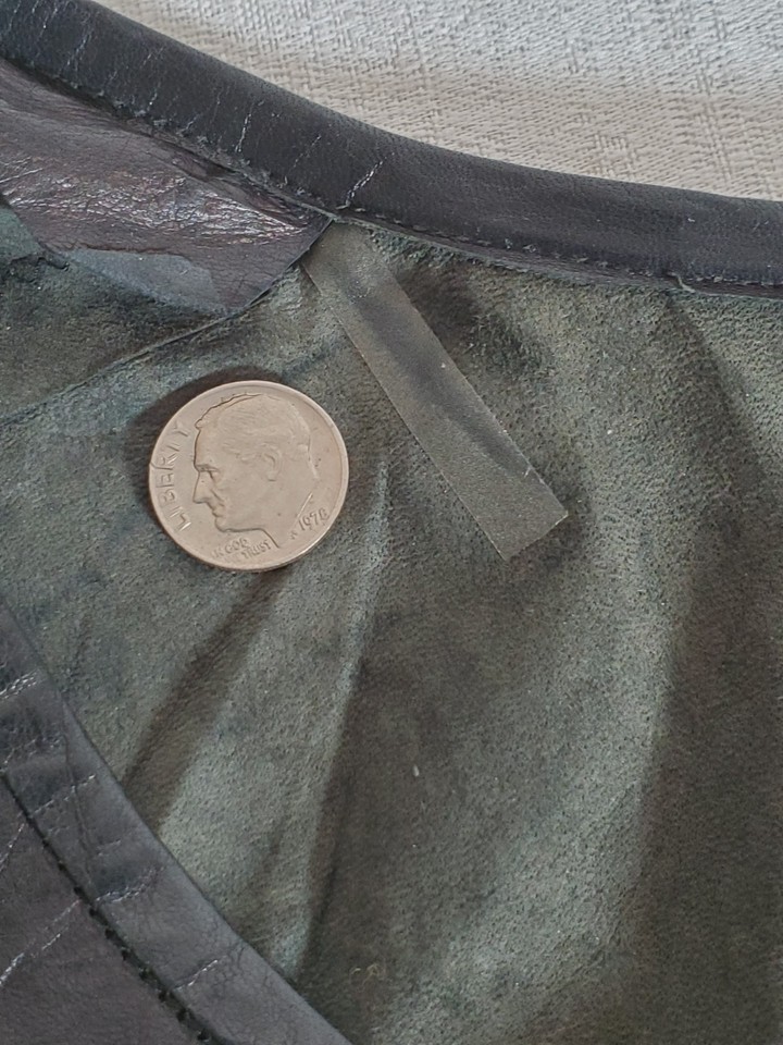 VTG Roberto Cavalli Leather Nubuck Fabric Bat Wing Zip Jacket Cutouts Women's M | eBay