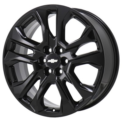 20" CHEVROLET TRAVERSE WHEEL RIM FACTORY OEM 5846 2018-2021 GLOSS BLACK ...