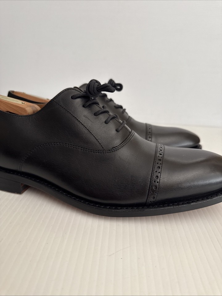 NEW Allen Edmonds Brady Cap Toe Oxford - Black - 11 D | eBay