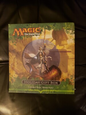 MTG Magic the Gathering Holiday Gift Box (2013) New Sealed four Theros ...