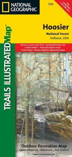 Hoosier National Forest, Indiana : Outdoor Recreation Map by National ...