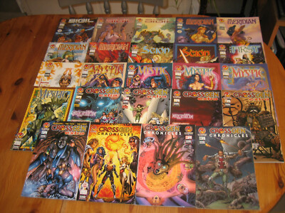lot 24 comics CROSSGEN sigil meridian scion first mystic extra ...