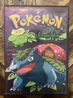 Pokemon Elements Vol. 1 (Grass) (DVD, 2009) Tested! 782009240150| eBay