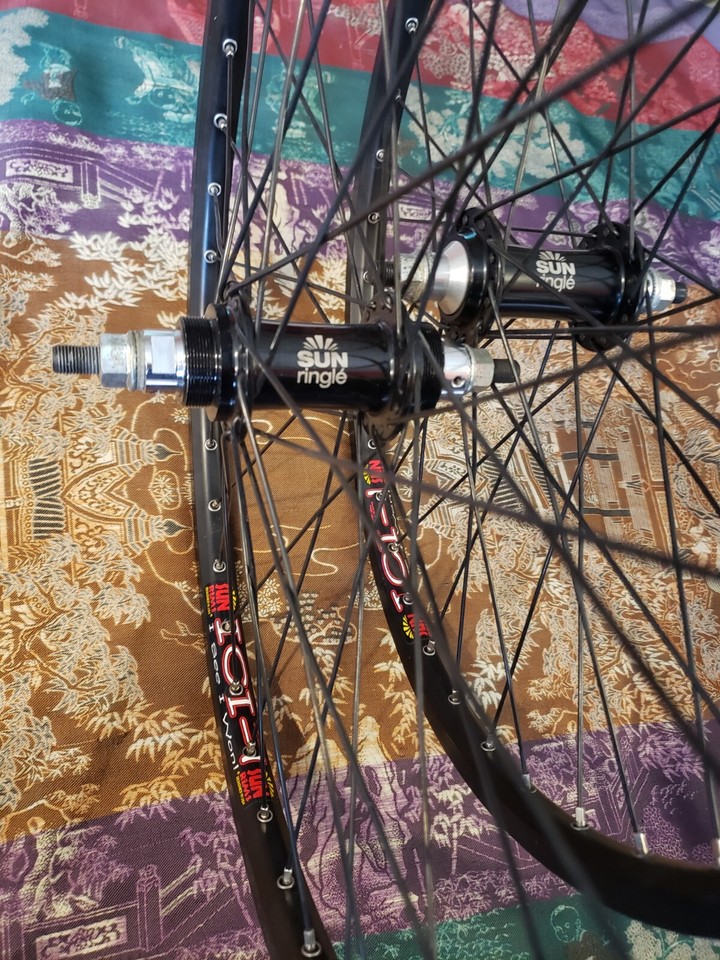 NEW Sun Ringlé 20" Clincher BMX Race Wheelset 36 Holes ICI-1 Rims 451 x ...