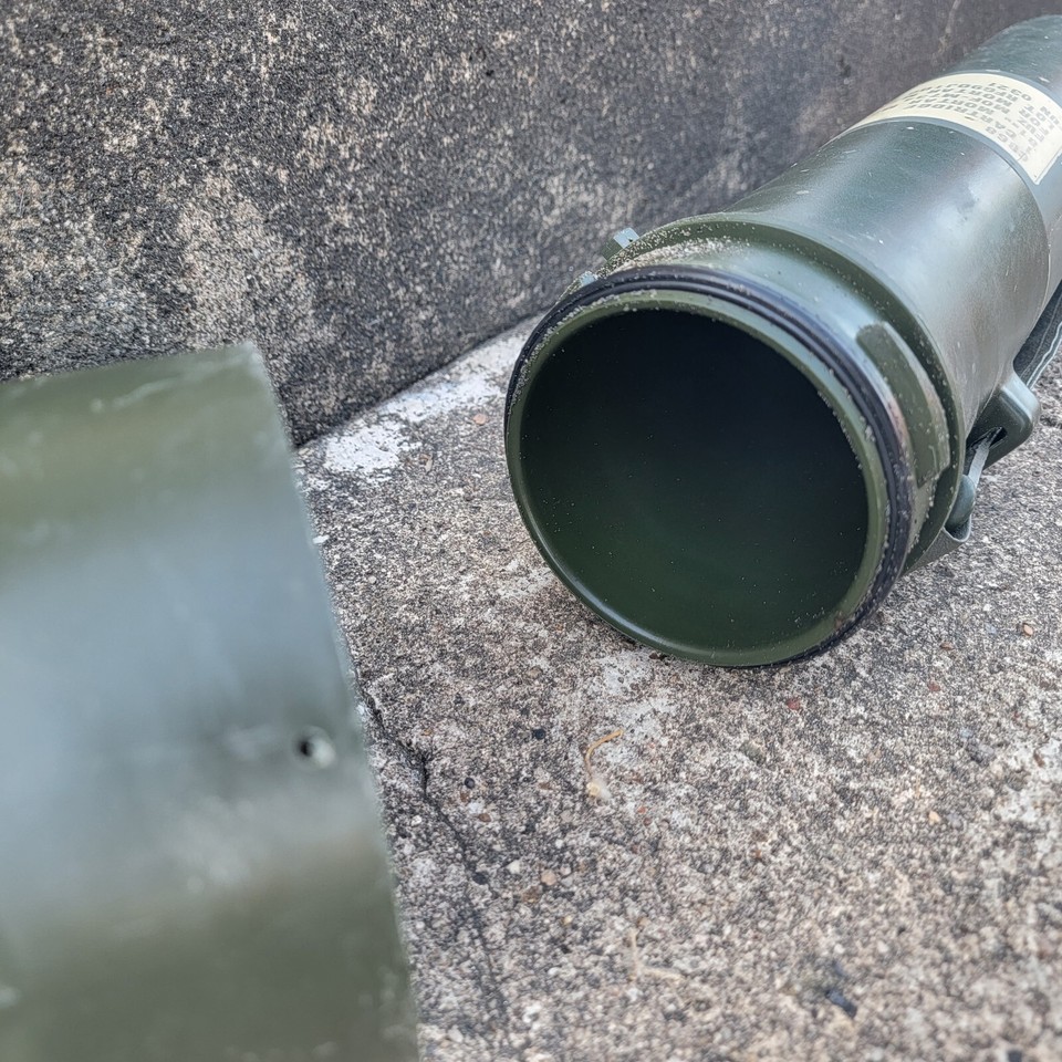 Military Mortar Case C868 81mm Mortar M821 for M252 NO SHELL EMPTY ...