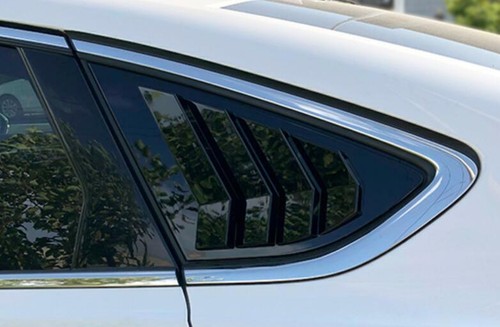For Ford Mondeo Fusion 2013-2020 Sports Black Side Window Louver ...