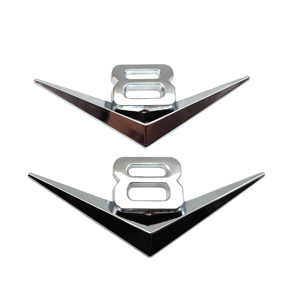 Vintage V8 Logo V8 Logo" Metal Print For Sale By Thomas Barrett