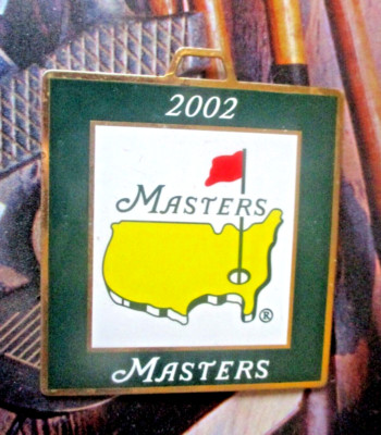 vtg - PGA TOUR Bag Tag - 2002 MASTERS - Augusta National Golf Club ...