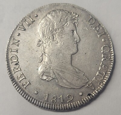 1812 Spanish 8R Ferdin VII M/E Lima Peru. HIGHER GRADE. Original. | eBay
