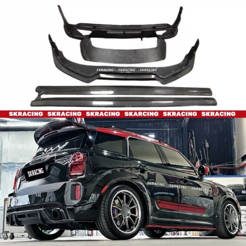 Front Lip Rear Diffuser Spoiler Wing Fits Mini Cooper Countryman JCW ...
