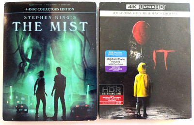 The Mist 4K w B&W Version +Digital+Slip Cover / It (2017) 4K STEPHEN ...