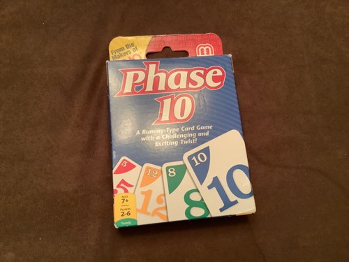 Phase 10 Rummy Type Card Game Fundex | eBay