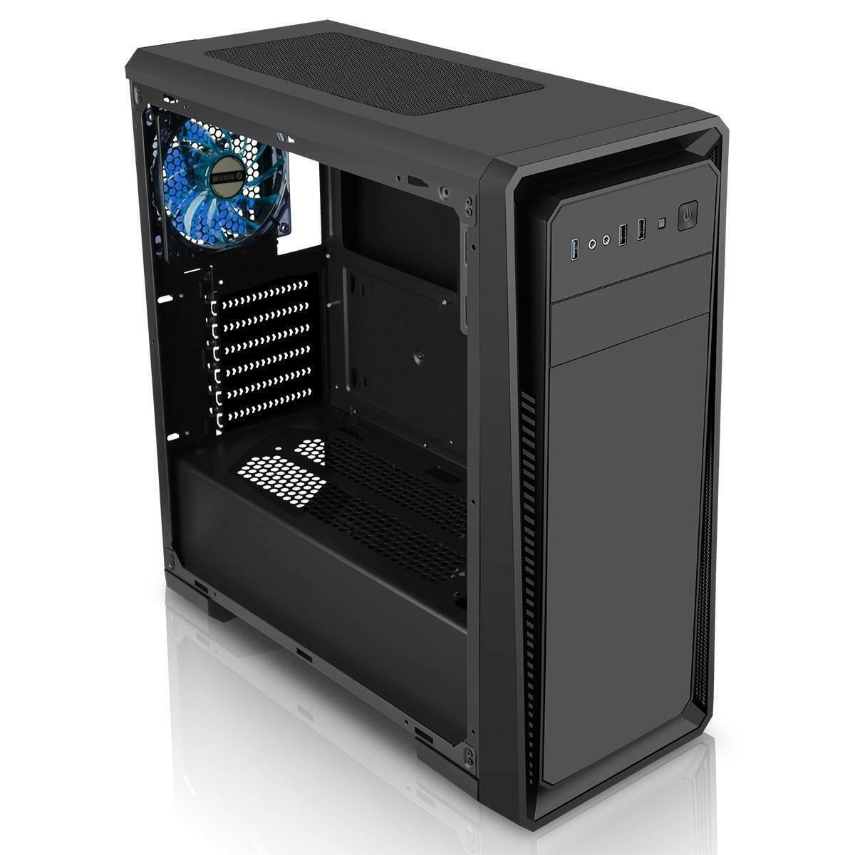 CiT Dark Soul Mid Tower Case - Black for sale online | eBay UK