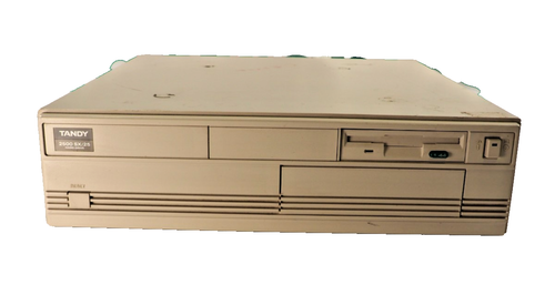 Vintage TANDY 2500 SX/25 HARD DRIVE Personal Computer 25-1610 FOR PARTS ...