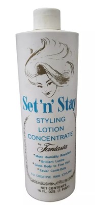 Fantasia Set N Stay Styling Lotion Concentrate 16 Oz - Makes Up To A ...