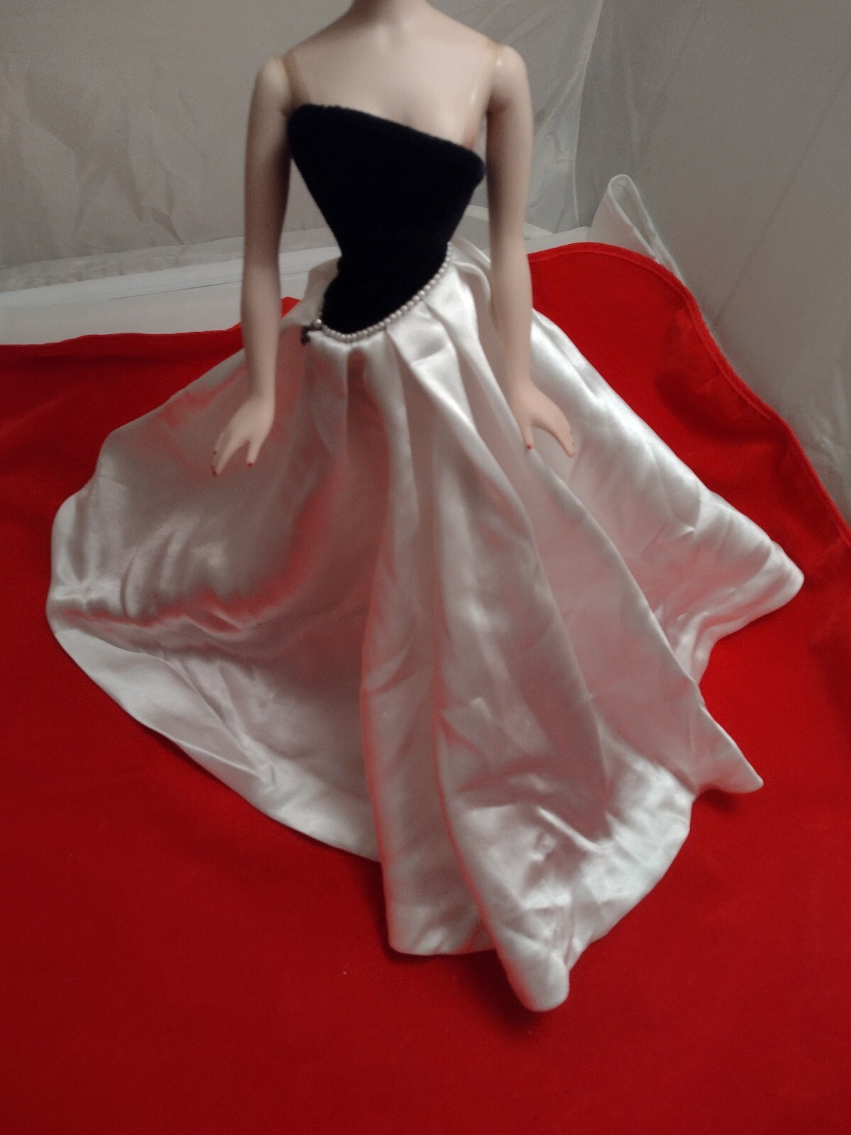 Spellbound Doll Dress Fits Tonner Gene 16" Black And White Pearl ...