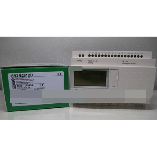 one New Schneider SR3B261BD Logic Controller real time clock Fast ...