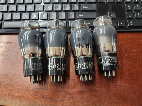 6V6G Vacuum Tubes (4) Matched Quad | eBay