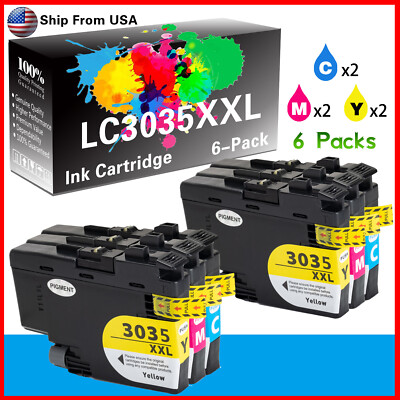 6P LC3035XXL LC3035 Toner Cartridge for MFC-J805DW MFC-J805DWXL Printer ...