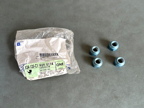 GM OEM NOS 9595174 Wheel Lug Nut 4x 2002-2021 Cadillac Escalade | eBay