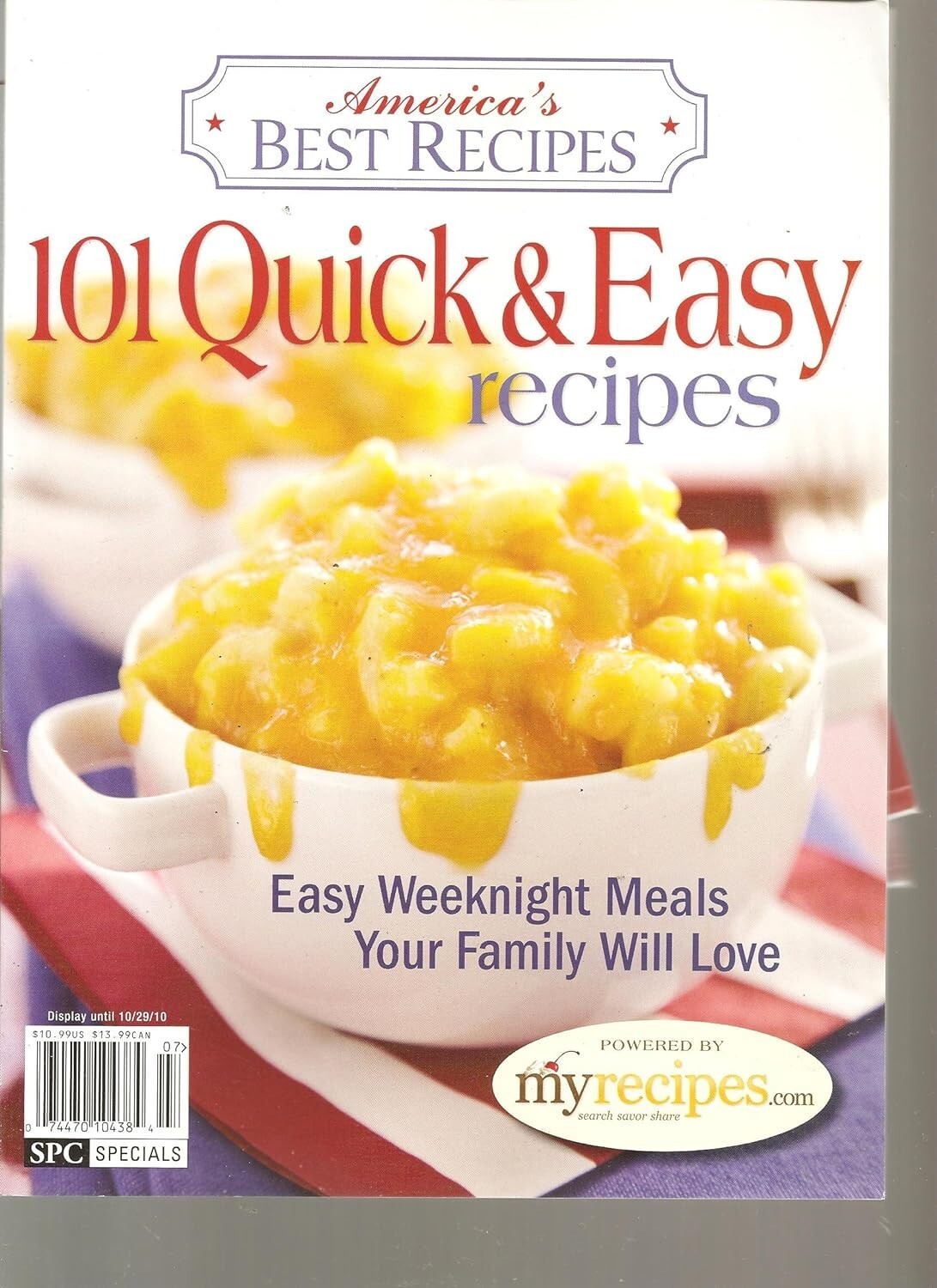 America's Best Recipes (101 Quick & Easy Recipes, 2010) by myrecipes | eBay