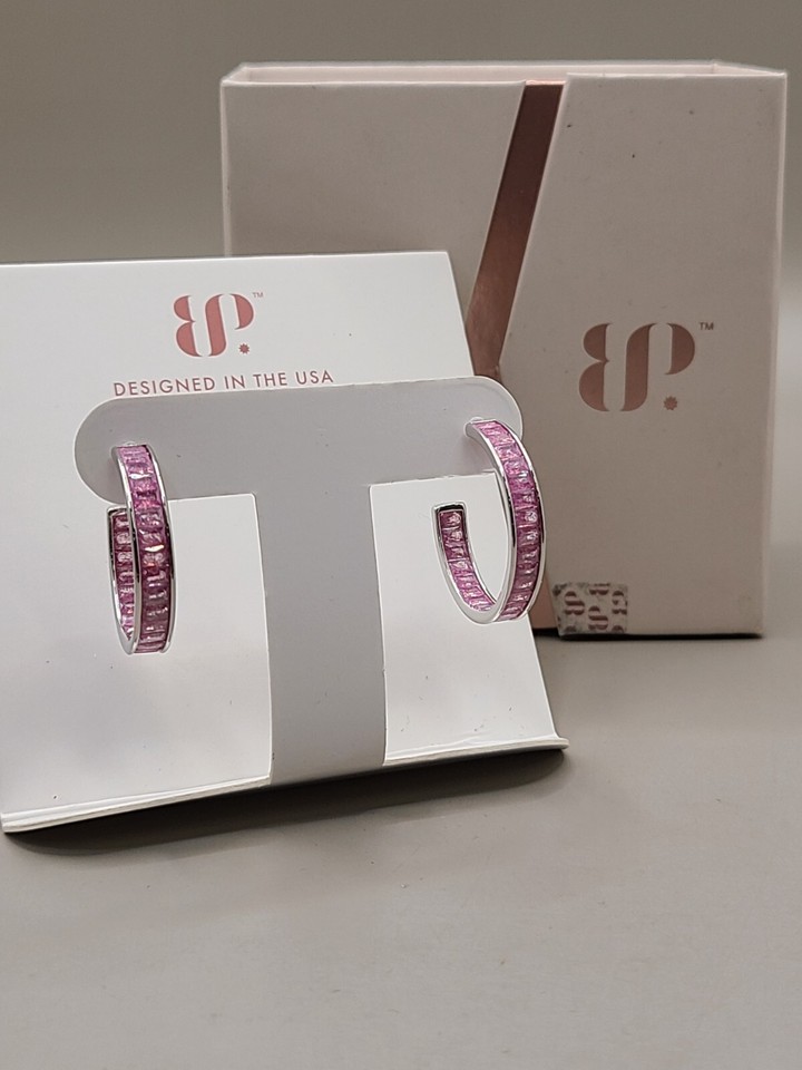 Bomb Party Simply Hoops “The Harlow Hoop” RBP7103 Iris Ice Crystal ...