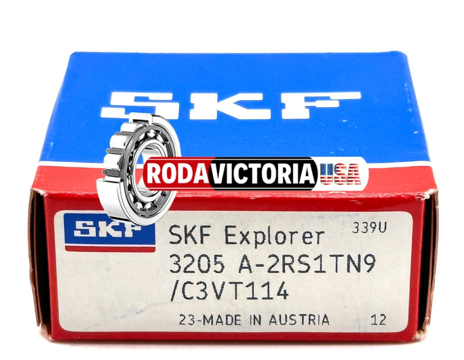 SKF 3205 A-2RS1TN9/C3 VT114 ANGULAR CONTACT BEARING 25x52x.20.6mm | eBay