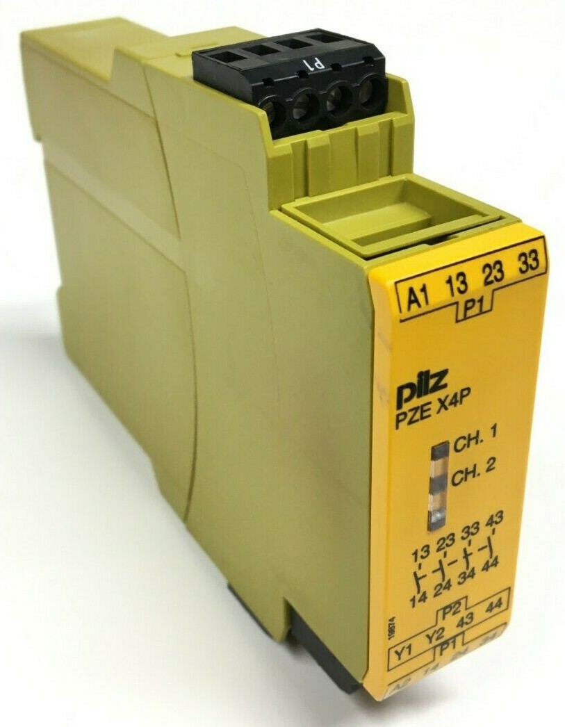 PiLZ PZE X4P 777585 Contact Expansion Module 4 NO Contacts 24VDC Used | eBay