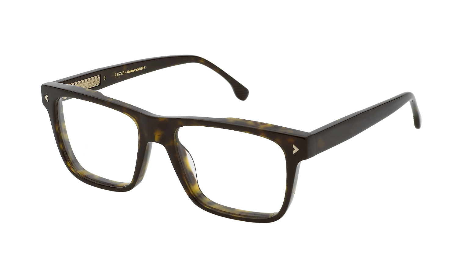 Lozza VL4336 0722 AVANA SCURA LUCIDA 55/18/145 Men's Eyewear Frame | eBay