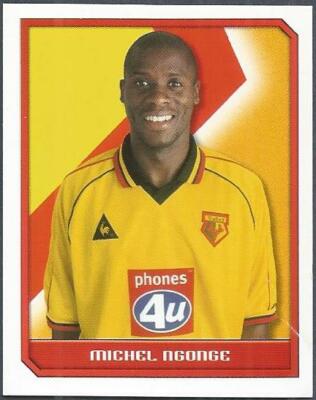 MERLIN 2000-FA PREMIER LEAGUE 2000- #481-WATFORD & DR CONGO-MICHEL ...
