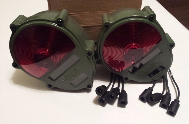 HMMWV M151 Humvee M998 Rear Tail Light 11614157 Military Truck Parts ...