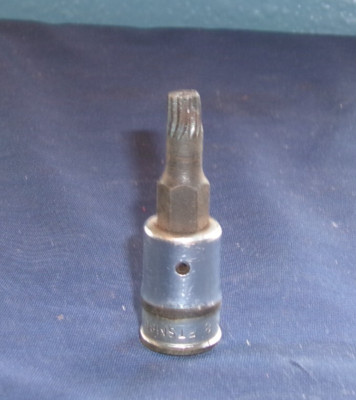 Snap-On Tools FTSM8B 3/8" Drive, 8mm Triple Square Bit 2.25" Long, Used ...