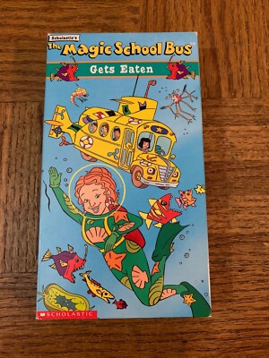 Magic School Bus Gets Eaten Vhs Ebay