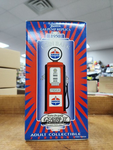 1998 Gerabox Toys Tokheim Amoco Gas Pump Replica 1 of 5000 | eBay