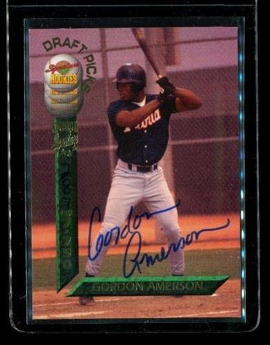 Vintage 1994 SIGNATURE RC AUTOGRAPH Baseball Card #73 GORDON AMERSON ...